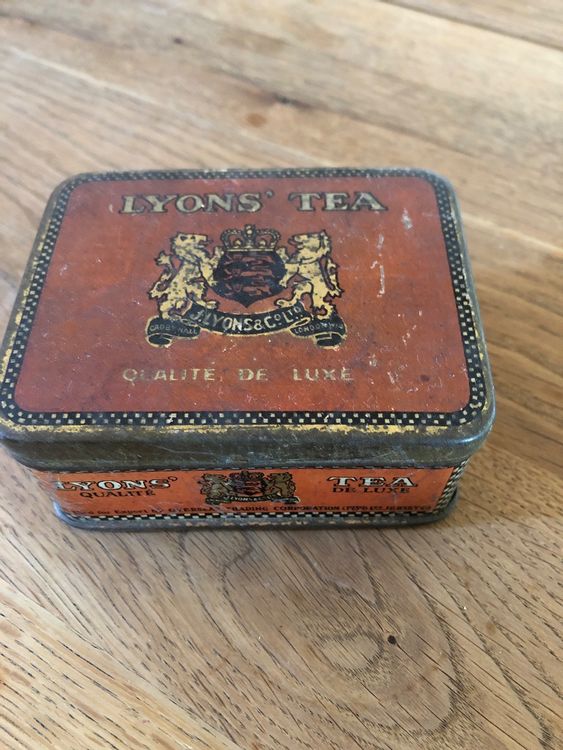LYONS TEA Box ( Antik ) | Kaufen auf Ricardo