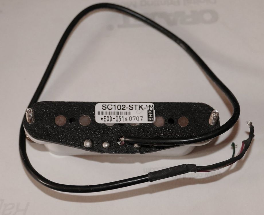 DUNCAN DESIGNED Pickup SC 102-STK für Strat usw. (Neu (gemäss ...