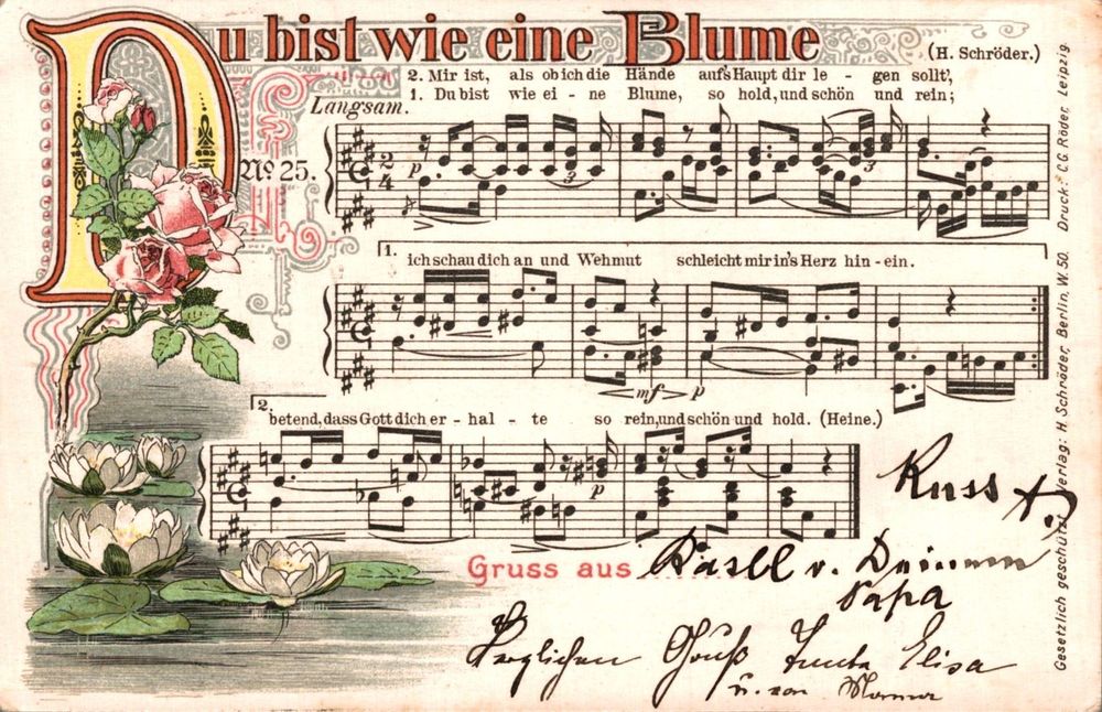 Karte Gruss aus Basel 1898 (Gebraucht) in Fribourg für CHF 11 – mit Lieferung auf Ricardo kaufen
