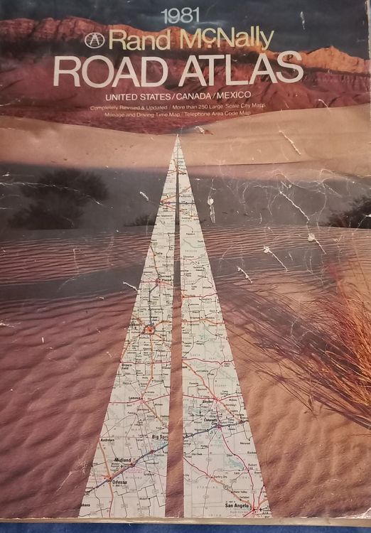 Vintage Rand McNally Road Atlas 1981 | Kaufen auf Ricardo