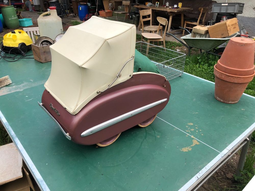 Kinderwagen Royal Eka mit Puppe K6V und Zubehör Vintage (Gebraucht) in Küttigen für CHF 100 ...