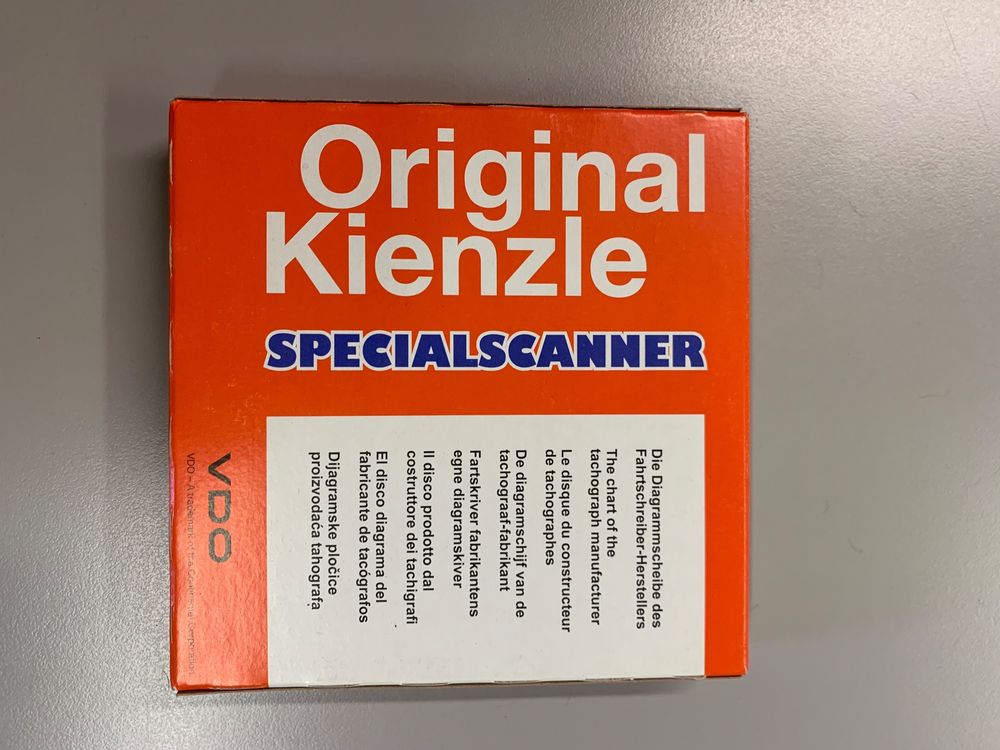 Original Kienzle Diagrammscheiben 125-24 EC 4 B, Neu! (Neu (gemäss Beschreibung)) in Flaach für ...
