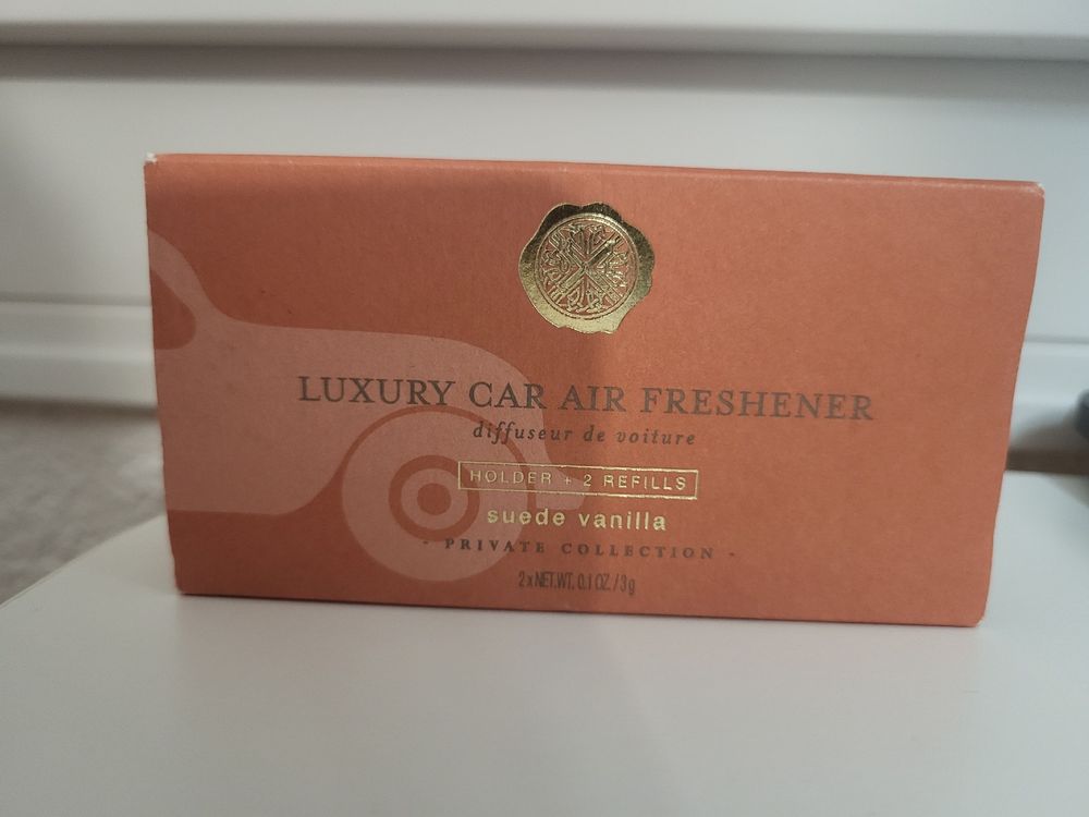 Rituals Luxury Car Air Refreshner Autoduft Suede Vanilla Set (Neu und ...