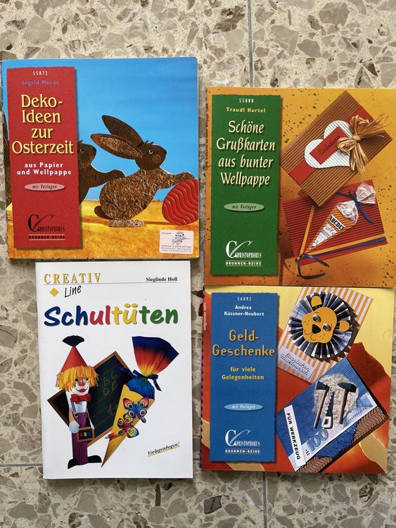 Bastel-Heft: Ostern, Schultüten, Geldgeschenk, Karten, 4 Stk | Kaufen ...