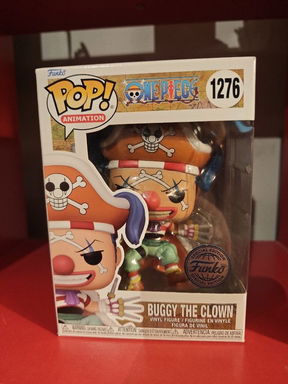 Funko Pop! Animation: One Piece - Buggy The Clown #1276 (Neu und ...