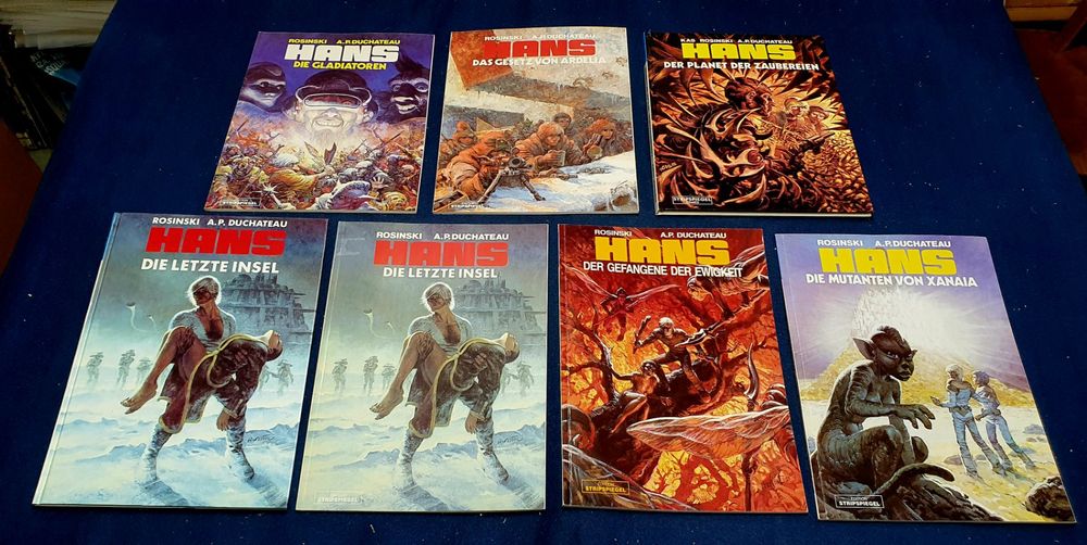 HANS (Rosinski) 1-6 komplett, SOFT/Hardcover Album, TOP! (Gebraucht) in ...