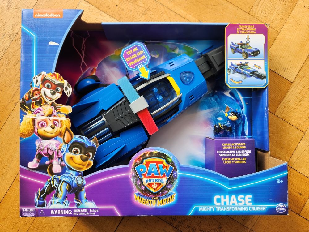 Chase Mighty Transforming Cruiser - Paw Patrol | Kaufen auf Ricardo