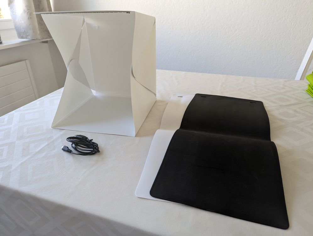 Mini photo lightbox with LED | Kaufen auf Ricardo