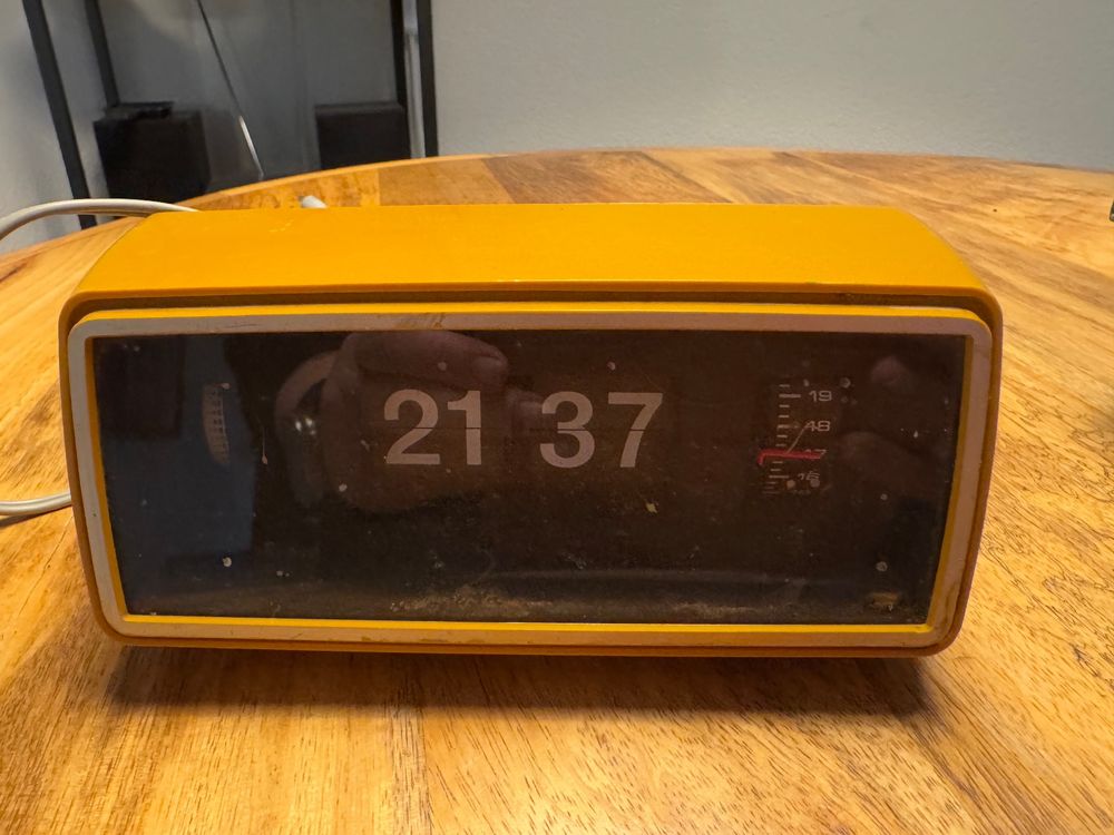 Retro Copal Flip Clock Tischuhr, Modell 703, Vintage Design! | Kaufen ...