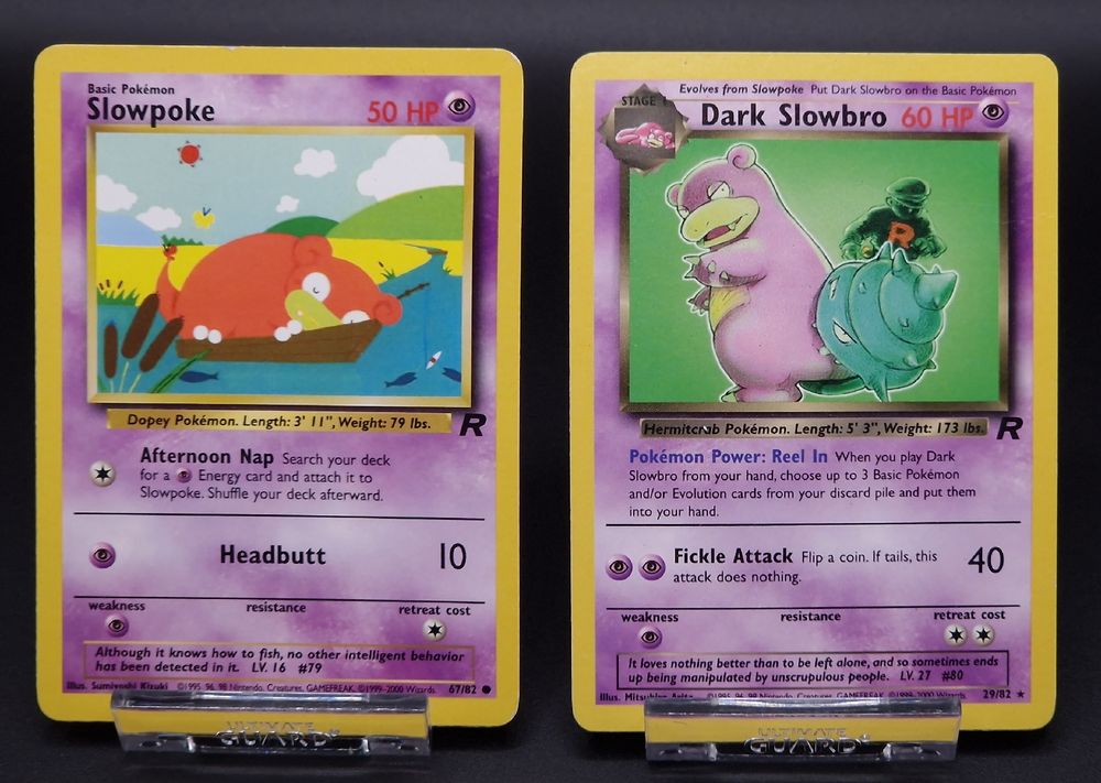 Slowpoke & Dark Slowbro | Team Rocket | En | Ab 1.- | Kaufen auf Ricardo