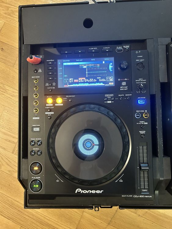 Pioneer CDJ-900 Nexus DJ & DJM 900nxs2 Set mitFlightcase (Gebraucht) in ...