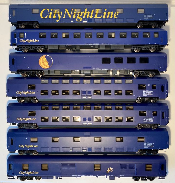 HERIS City-Night-Line (HO) - 7 Teilig / CNL Komet (Neu (gemäss ...