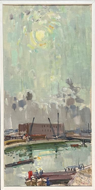 Rudolf Zender. Schweizer Kunst. Banlieu de Paris (Gebraucht) in Zumikon ...