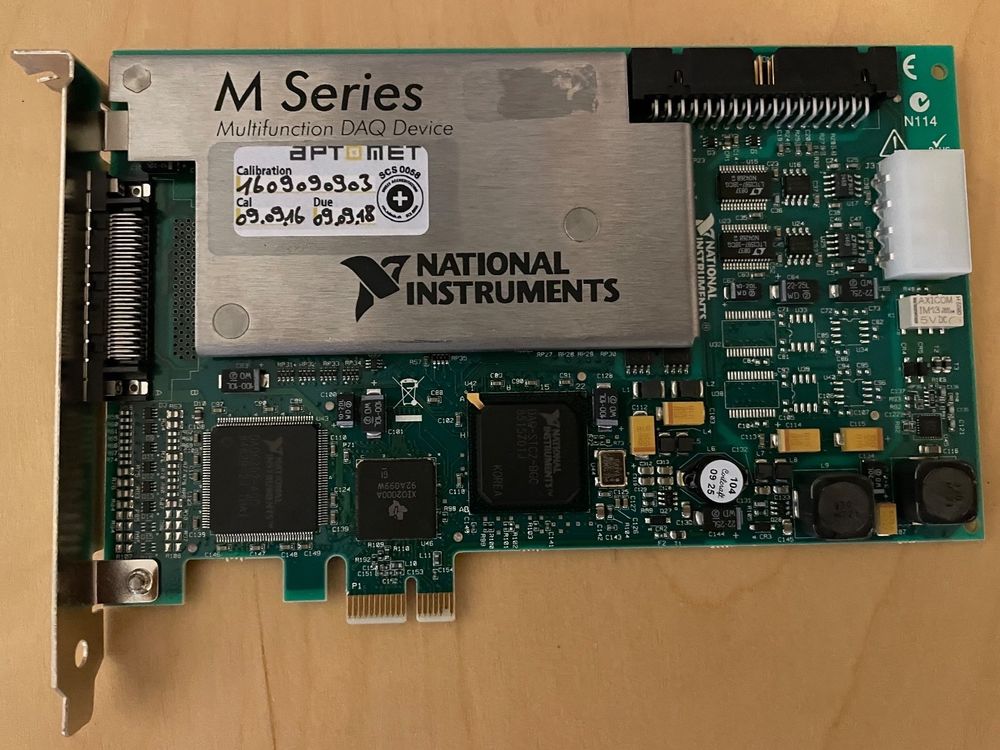 National Instruments PCIe-6251 Multifunktionskarte + Kabel (Gebraucht) in Stäfa für CHF 290 ...