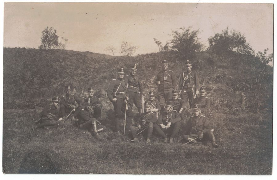 Zug macht Rast, um 1910, verm. Bat. 44 (Gebraucht) in Frauenfeld für ...