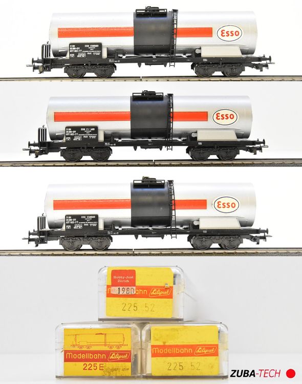 Liliput 3x Kesselwagen der SBB H0 GS mit OVP (Neu (gemäss Beschreibung)) in St. Gallen für CHF ...