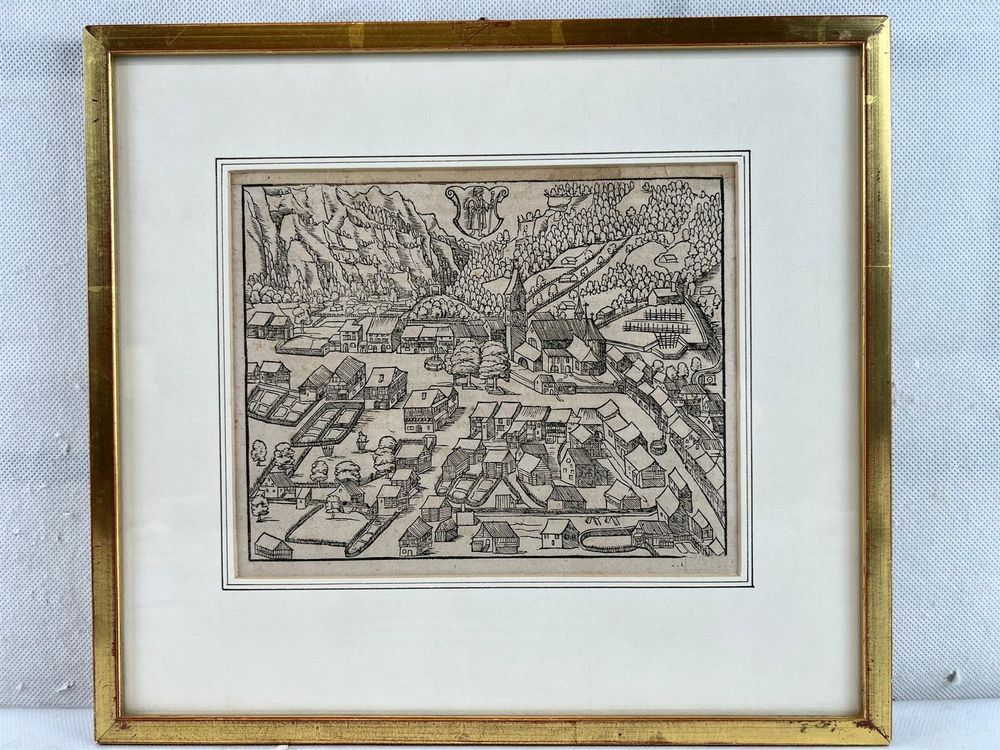 Antike Stich Echtgoldrahmen aus der Zeit (Gebraucht) in Neuhausen am Rheinfall für CHF 10 – mit ...