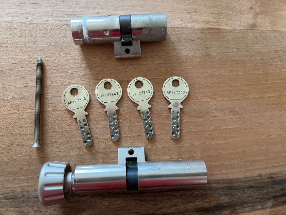 KABA 20 Schliesszylinder mit 4 Schlüssel | Kaufen auf Ricardo