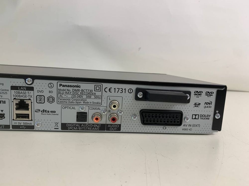 Panasonic Blu-ray Disc Recorder DMR-BCT730 L 4094 (Gebraucht) in ...