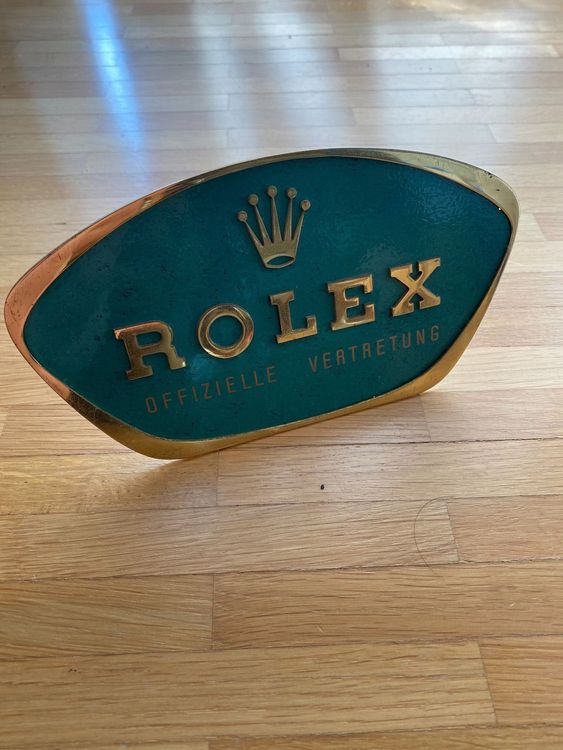 Rolex Dealer Display - Vintage Sign (Gebraucht) in Bottighofen für CHF ...