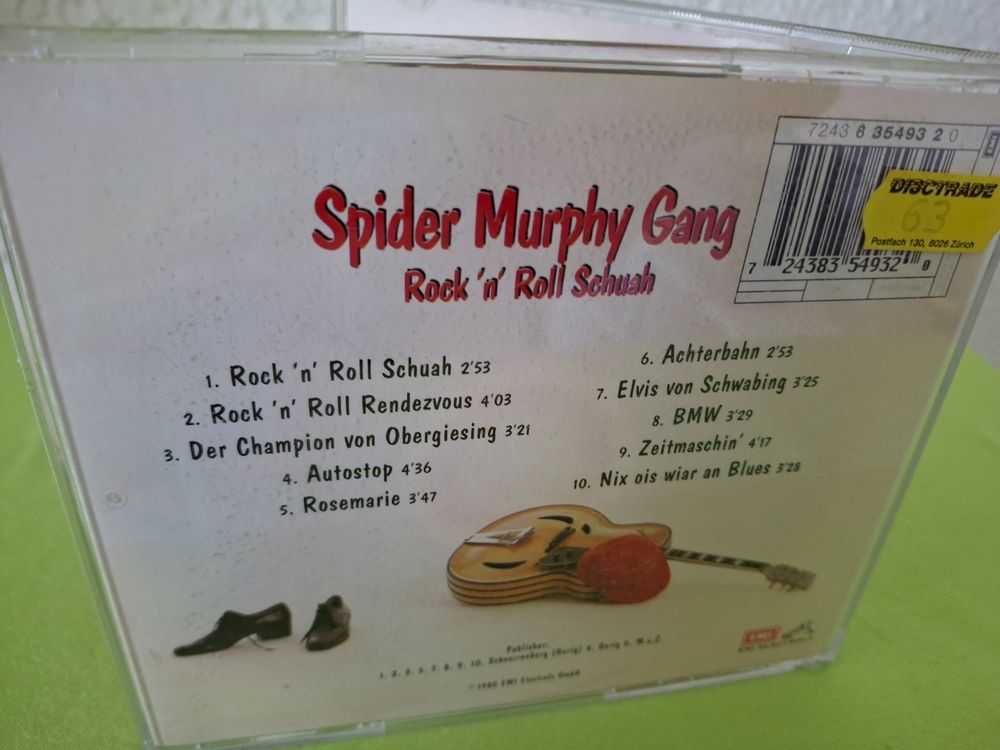 CD Spider Murphy Gang Rock n Roll Schuah (Gebraucht) in Aarberg für CHF 5 – mit Lieferung auf ...