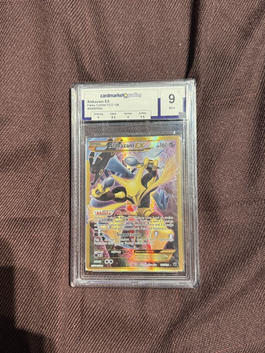 Alakazam Ex 125/124 Fates Colide PSA 9 (Neu (gemäss Beschreibung)) in ...
