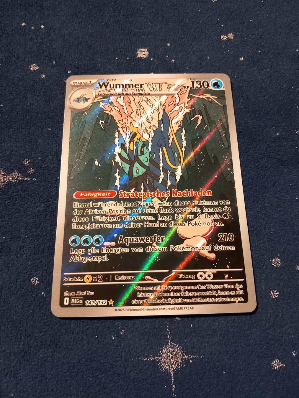 Wummer/Clawitzer Illustration Rare (DE) Mega Evolution 141 (Neu (gemäss ...
