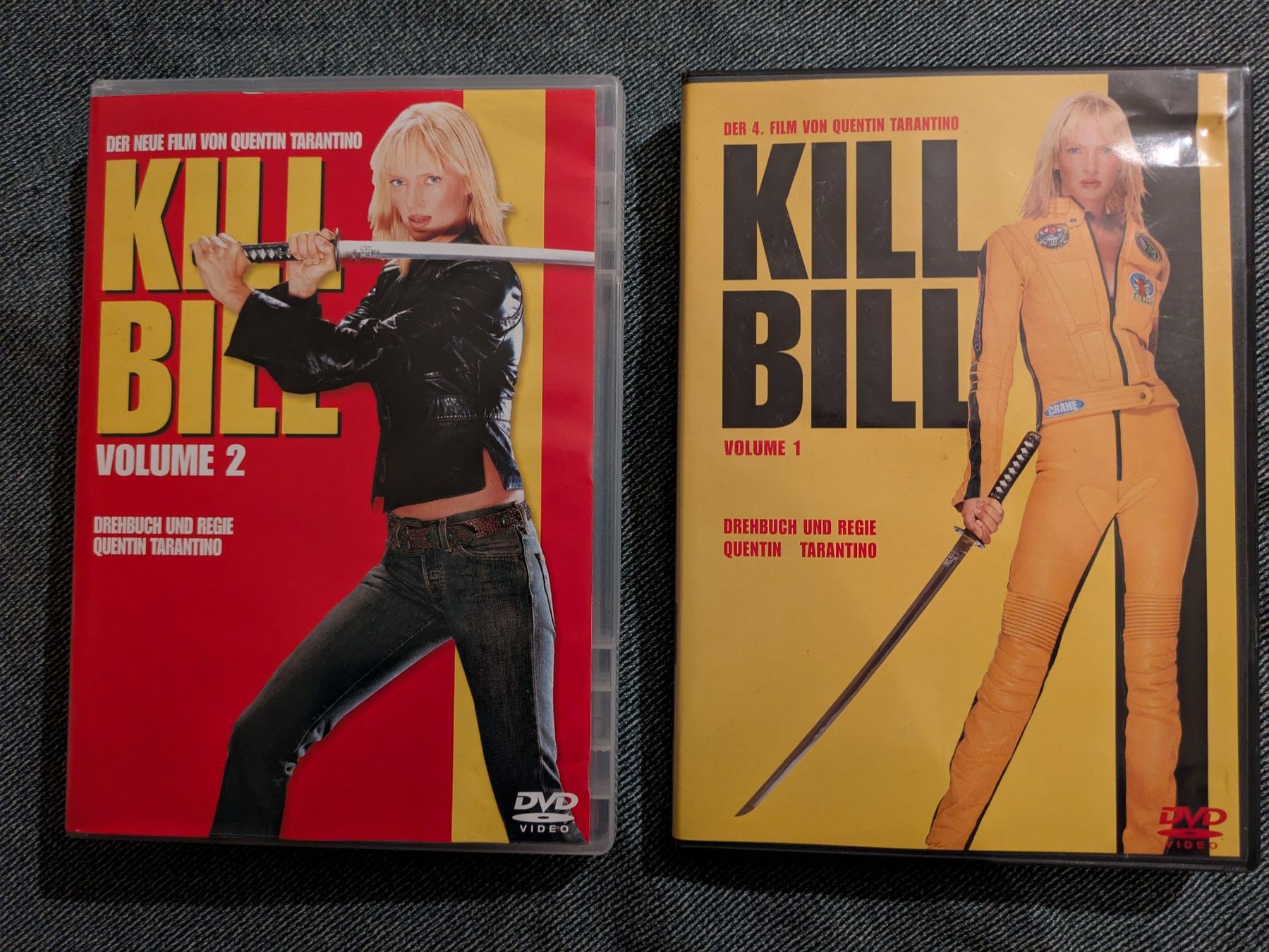 Kill Bill Vol. 1 & 2 DVD Set - Tarantino Kultfilme (Gebraucht) in Binningen für CHF 5 – mit ...