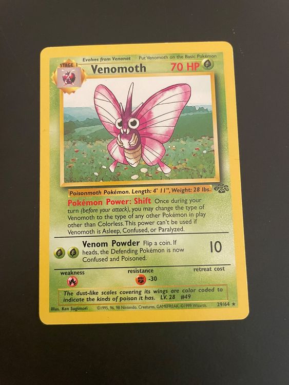 Venomoth 29/64 Jungle Set (Gebraucht) in Zürich für CHF 5 – mit ...
