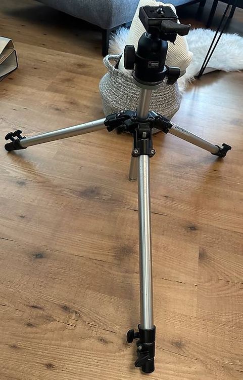 Stativ Manfrotto Professional Tripod Art. 190 mit Kugelkopf (Gebraucht ...