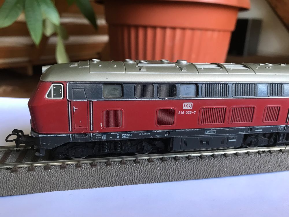 märklin 3075, diesellok BR 216 der DB (Gebraucht) in Liestal für CHF 47.9 – mit Lieferung auf ...