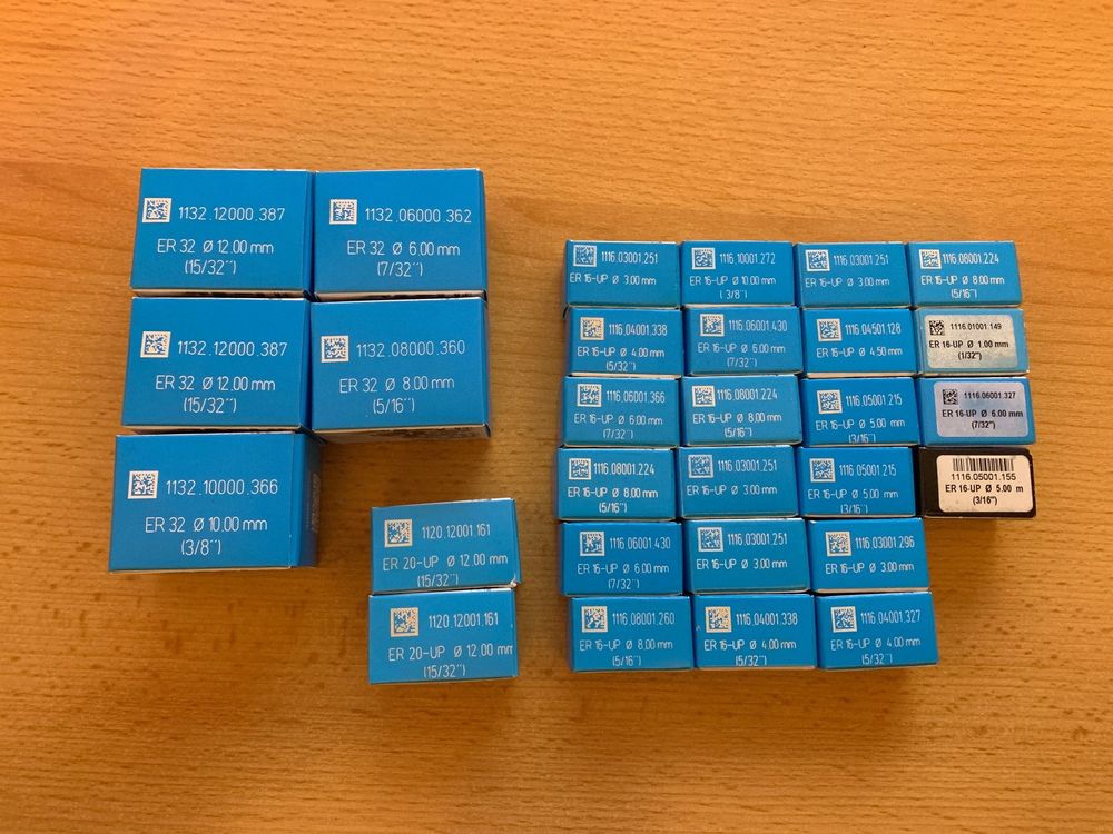 29 Rego-Fix Spannzangen - Neu und OVP (Neu und originalverpackt) in ...