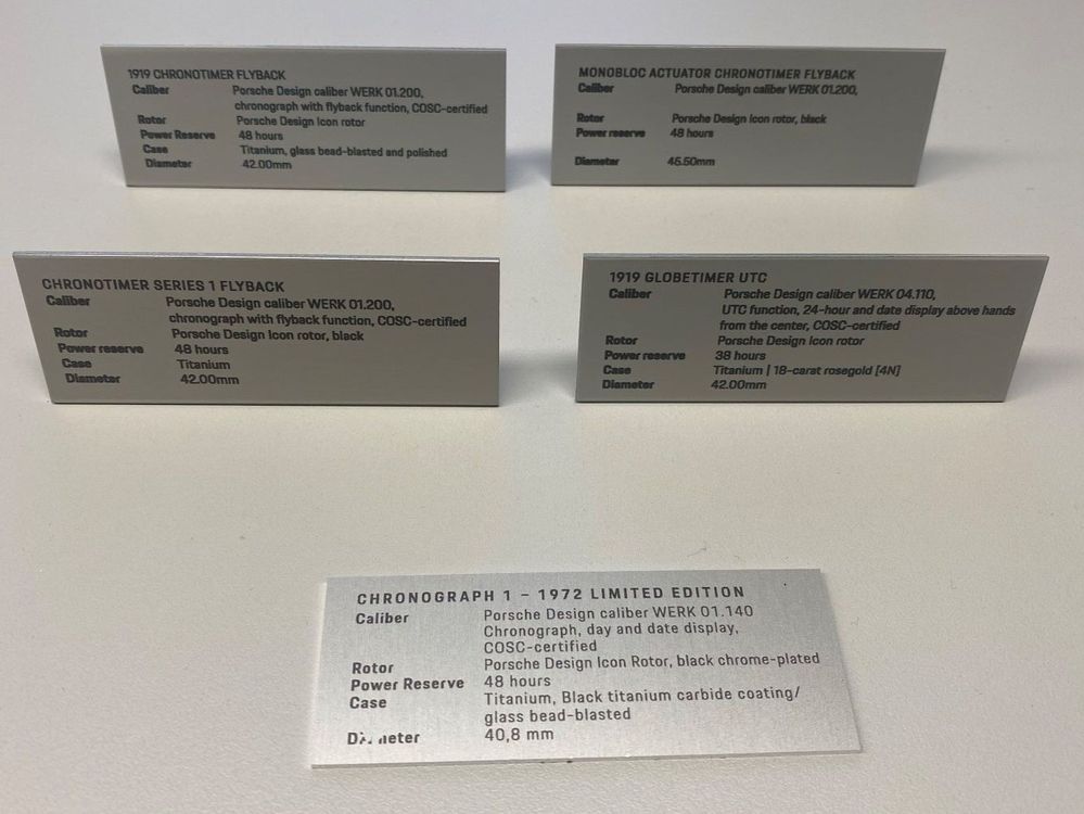 PORSCHE DESIGN Display Material | Kaufen auf Ricardo