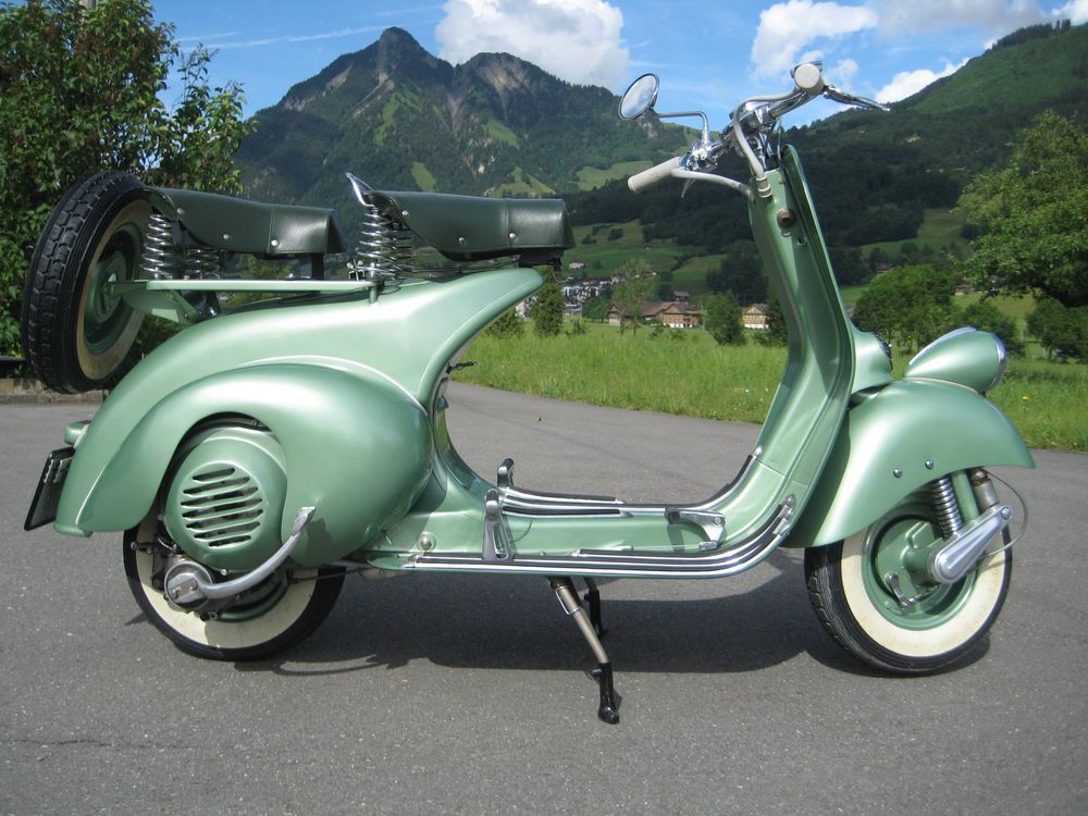 Vespa, Faro Basso, Veteranenfahrzeug, Ausstellungs-Vespa (Gebraucht) in ...