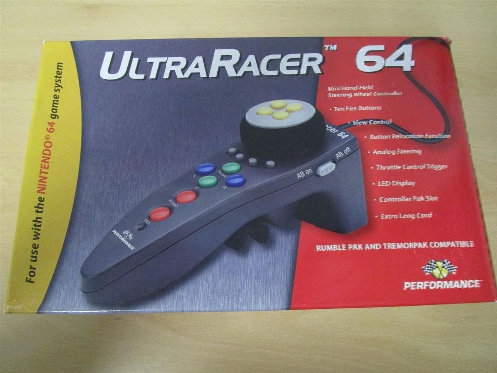 Nintendo 64 Ultra Racer Controller NEU (Gebraucht) in Goldau für CHF 19 ...
