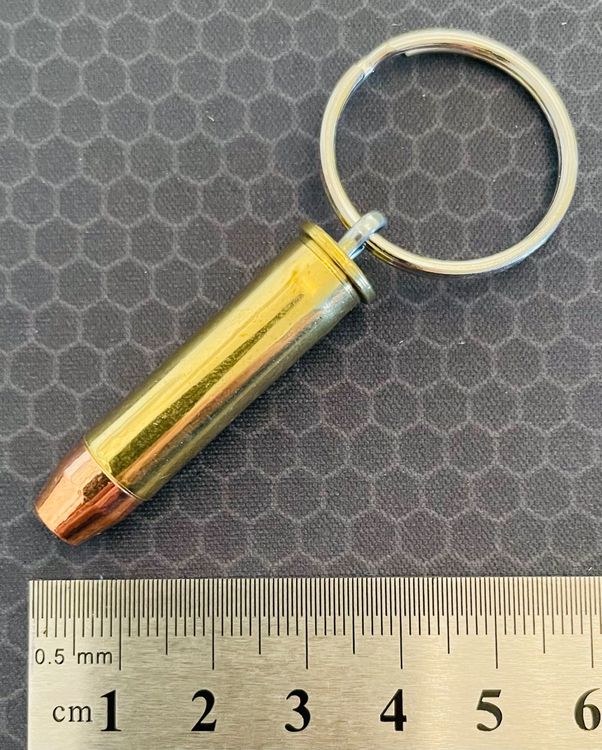 Schlüsselanhänger Patrone 357 Magnum Hollow Key Chain Bullet | Kaufen ...