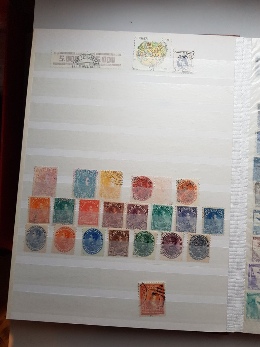 Album Timbres postes Amérique du Sud (D'occasion) à Sonceboz-Sombeval ...