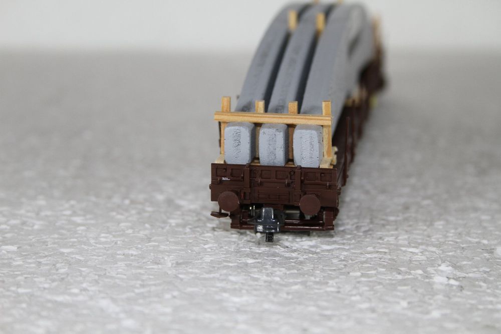 Roco 47648 ÖBB Rungenwagen Betomax Wechselstrom Achsen (Gebraucht) in ...