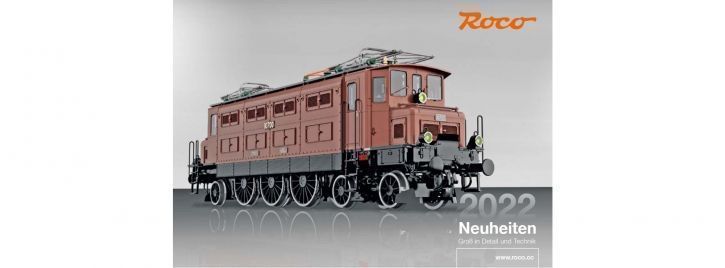 Roco 80722 Neuheiten-Katalog 2022 Spur H0 | Acheter sur Ricardo