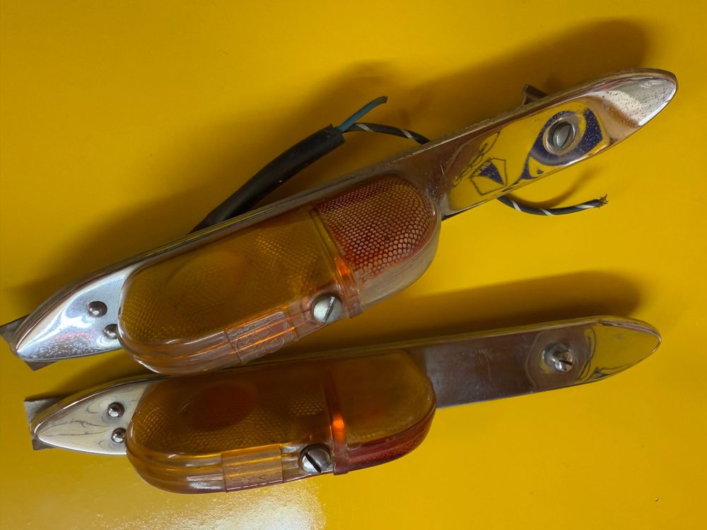 VW Käfer Winkerabdeckungen Brezel Ovali Blinker | Kaufen auf Ricardo