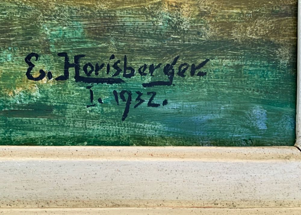 E.Horisberger 1937 Landschafts Gemälde (Gebraucht) in Root für CHF 25 ...