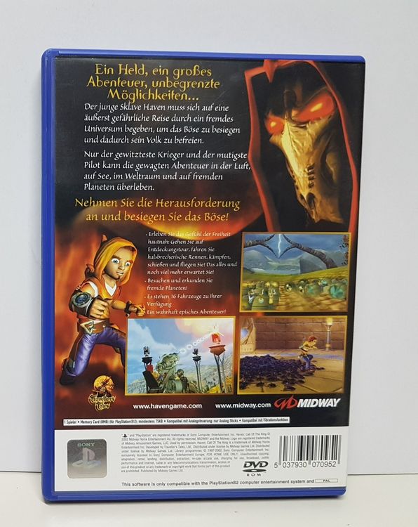 Haven Call of the King ein Held ein grosses Abenteuer PS2 (Gebraucht ...