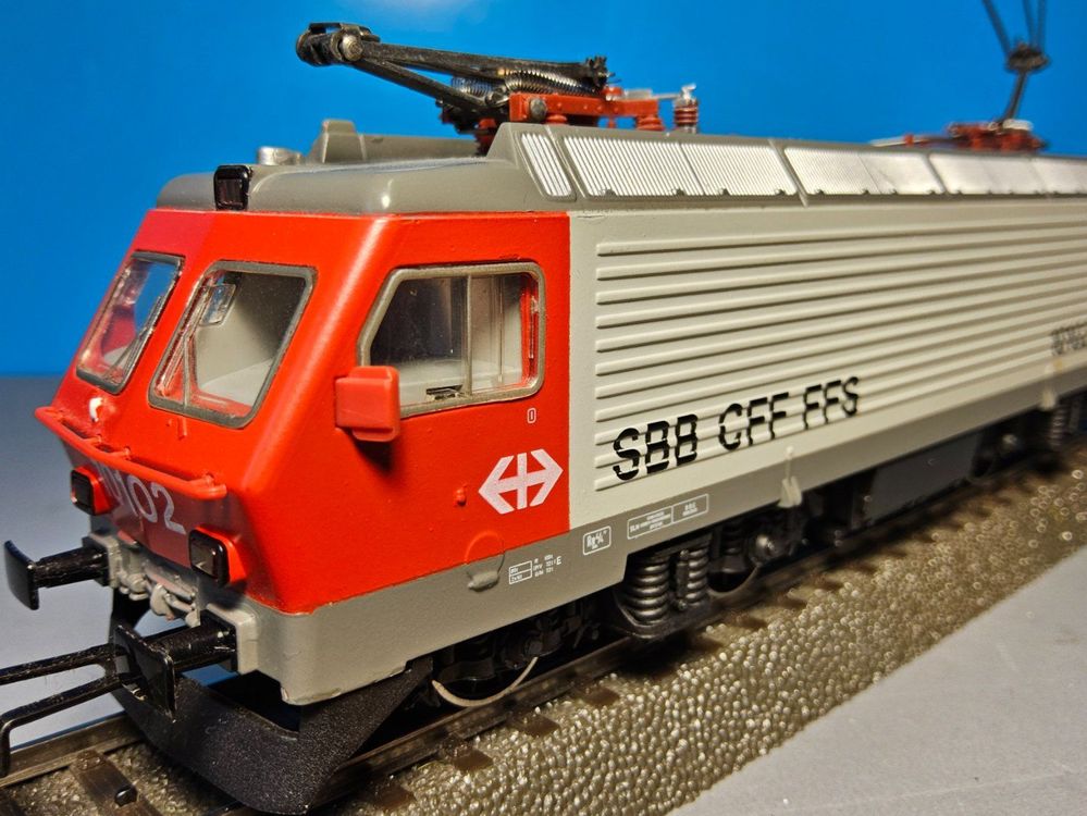 Märklin 3323 __ SBB E Lokomotive Re 4/4 __ 10102 __ Spur H0 (Gebraucht) in Uerikon für CHF 79 ...