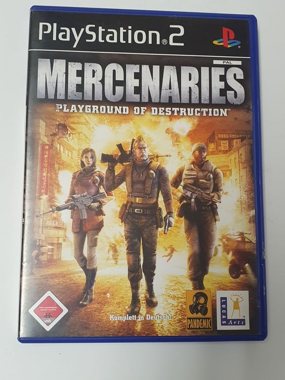 PS2 MERCENARIES - Playground of Destruction / Playstation 2 (Gebraucht) in Oberdorf BL für CHF ...