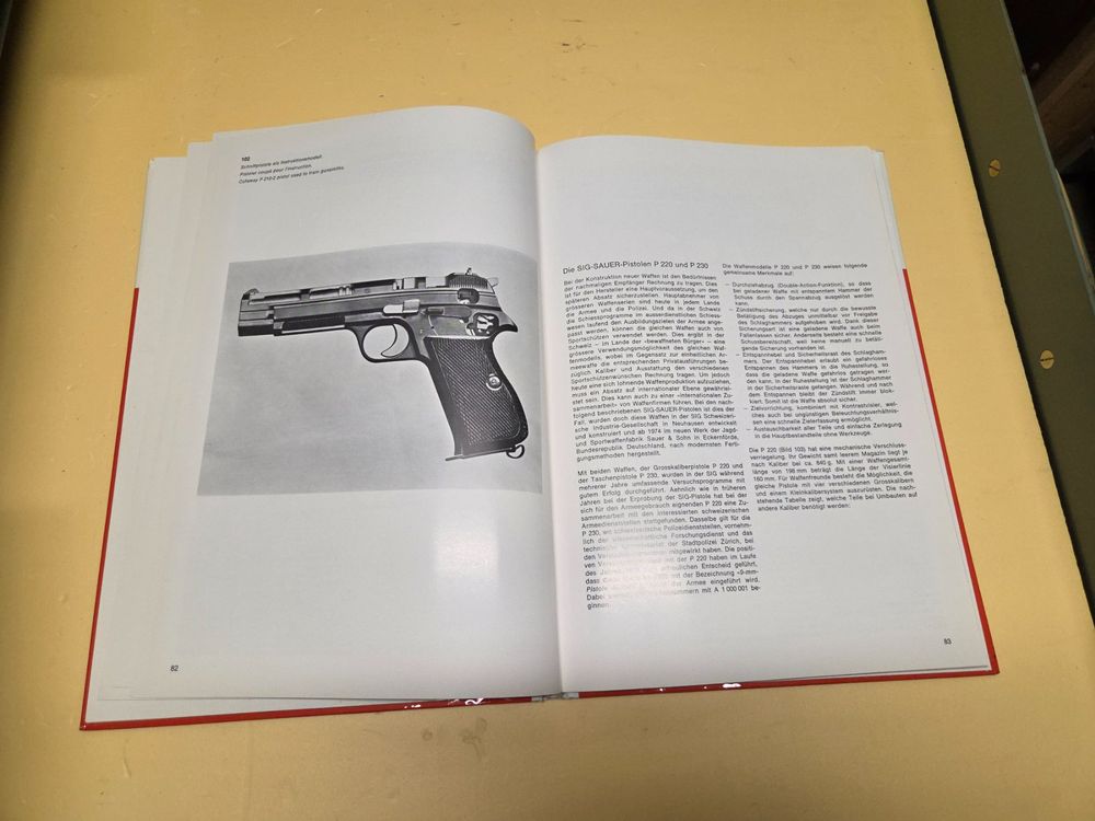Livre les armes de poing suisse, Sig, Parabellum, Revolver (Gebraucht ...