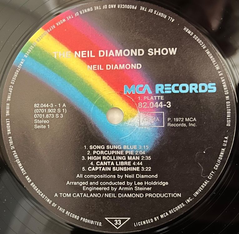 NEIL DIAMOND - THE NEIL DIAMOND SHOW - 3 Vinyles 33 Tours (D'occasion ...