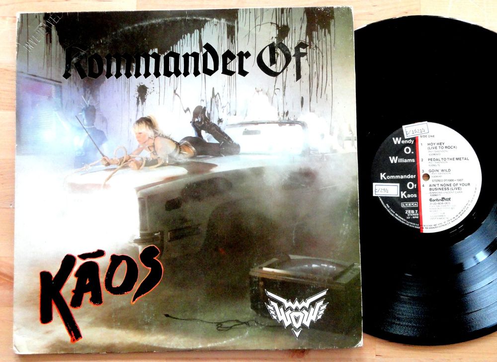 LP WENDY O. WILLIAMS kommander of kaos 1986 USA Heavy Metal (Gebraucht) in Kesswil für CHF 10 ...