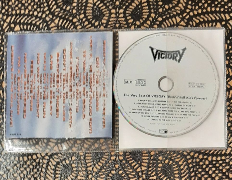 Victory - The Very Best Of, DE Heavy Metal CD 1992 (Gebraucht) in ...