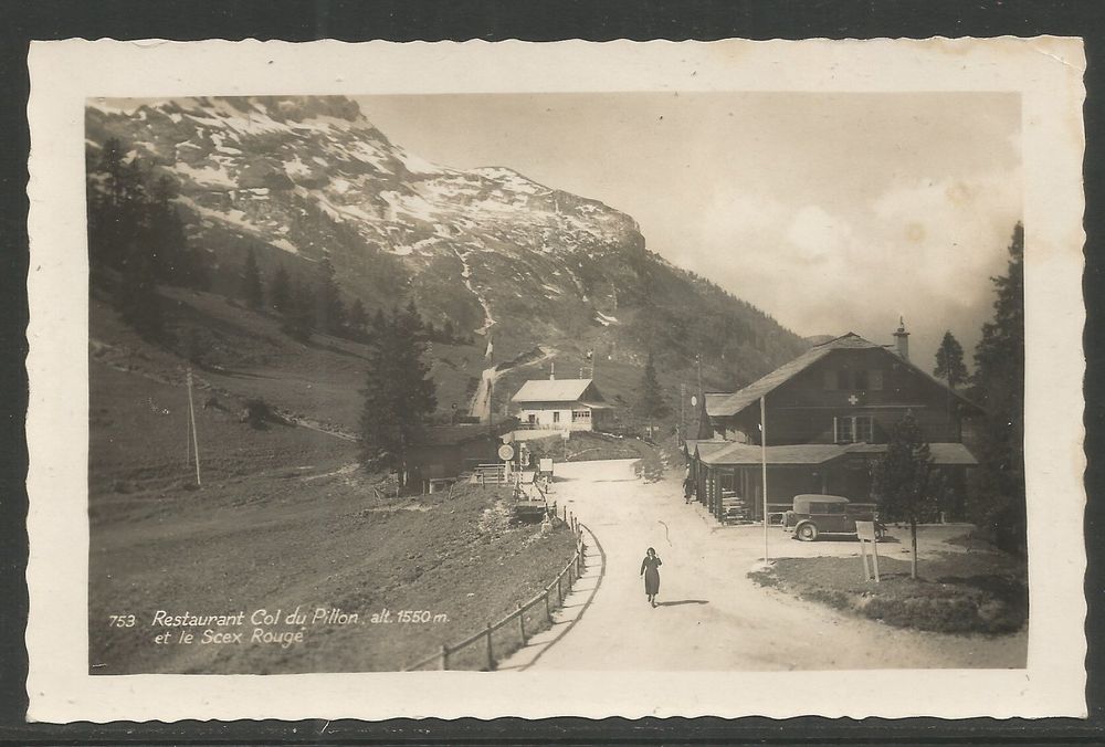 Carte P ( Restaurant Col du Pillon ) (Gebraucht) in für CHF 2.2 – mit ...