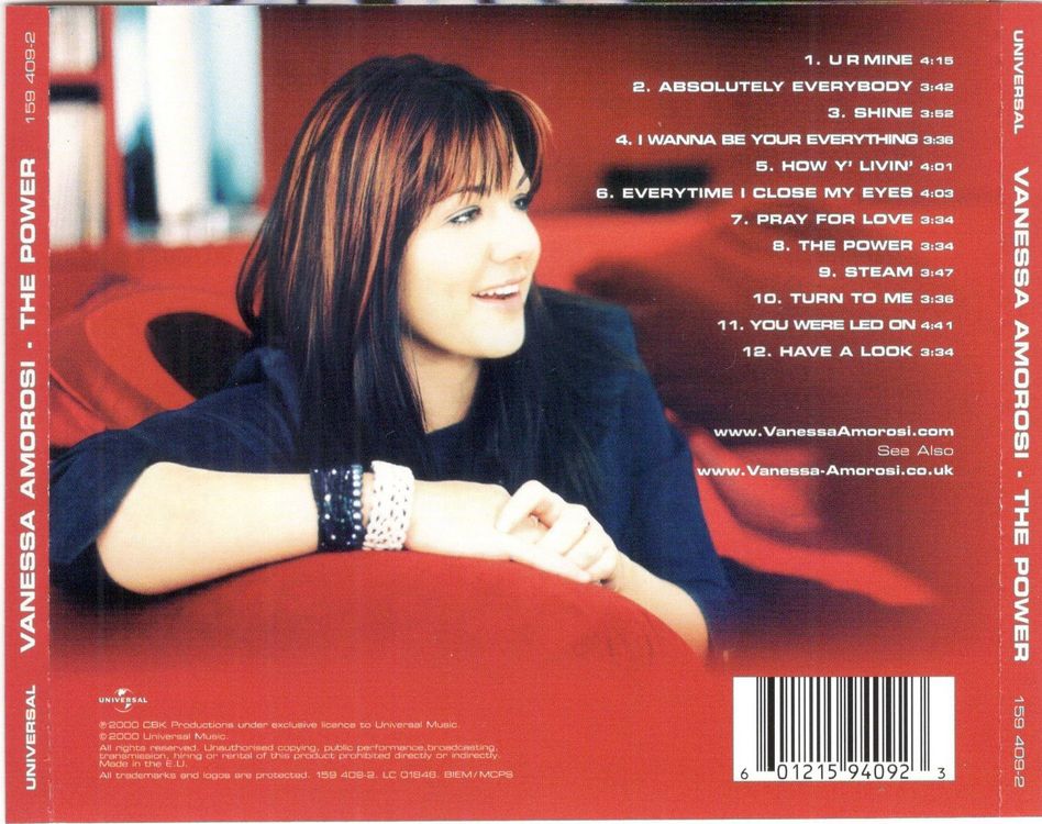 Vanessa Amorosi CD The Power (Gebraucht) in St. Margarethen TG für CHF ...